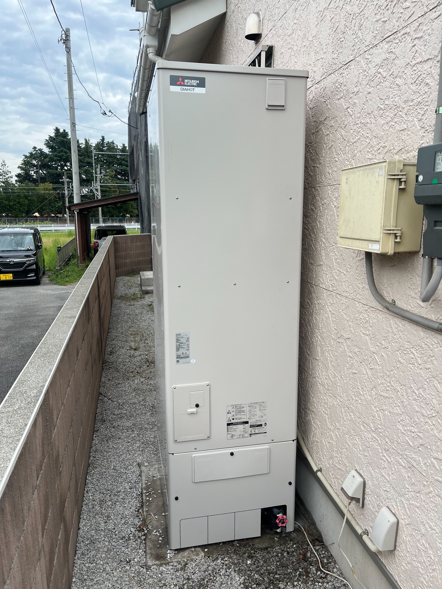 渋川市 エコキュート交換工事〈三菱 エコキュート Aシリーズ460ℓ フルオート SRT-W466 〉 | リフォームモリハウス｜渋川市,吉岡町,榛東村,東吾妻町水廻りリフォーム専門店