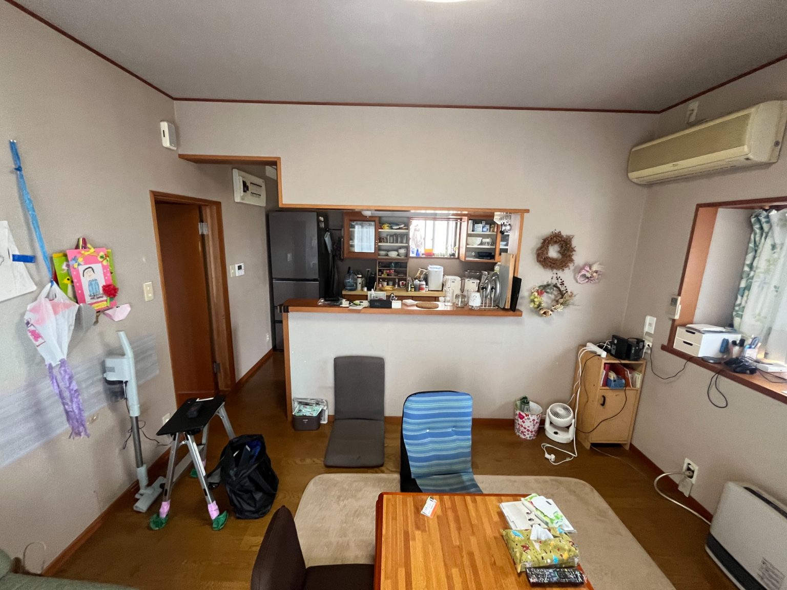 渋川市 S様 LDK・2F洋室内装工事〈天井・壁クロス貼替え〉 | リフォームモリハウス｜渋川市,吉岡町,榛東村,東吾妻町水廻りリフォーム専門店